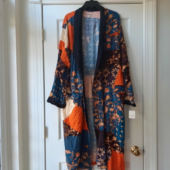 Free People | Kimonos & Yukatas | New Free People Patchwork Duster ...